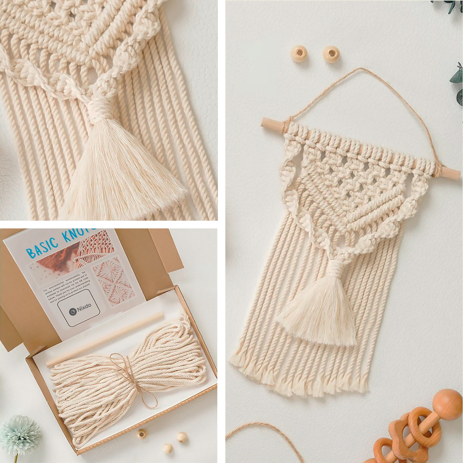 DIY Macrame Wall Hanging Craft Kit