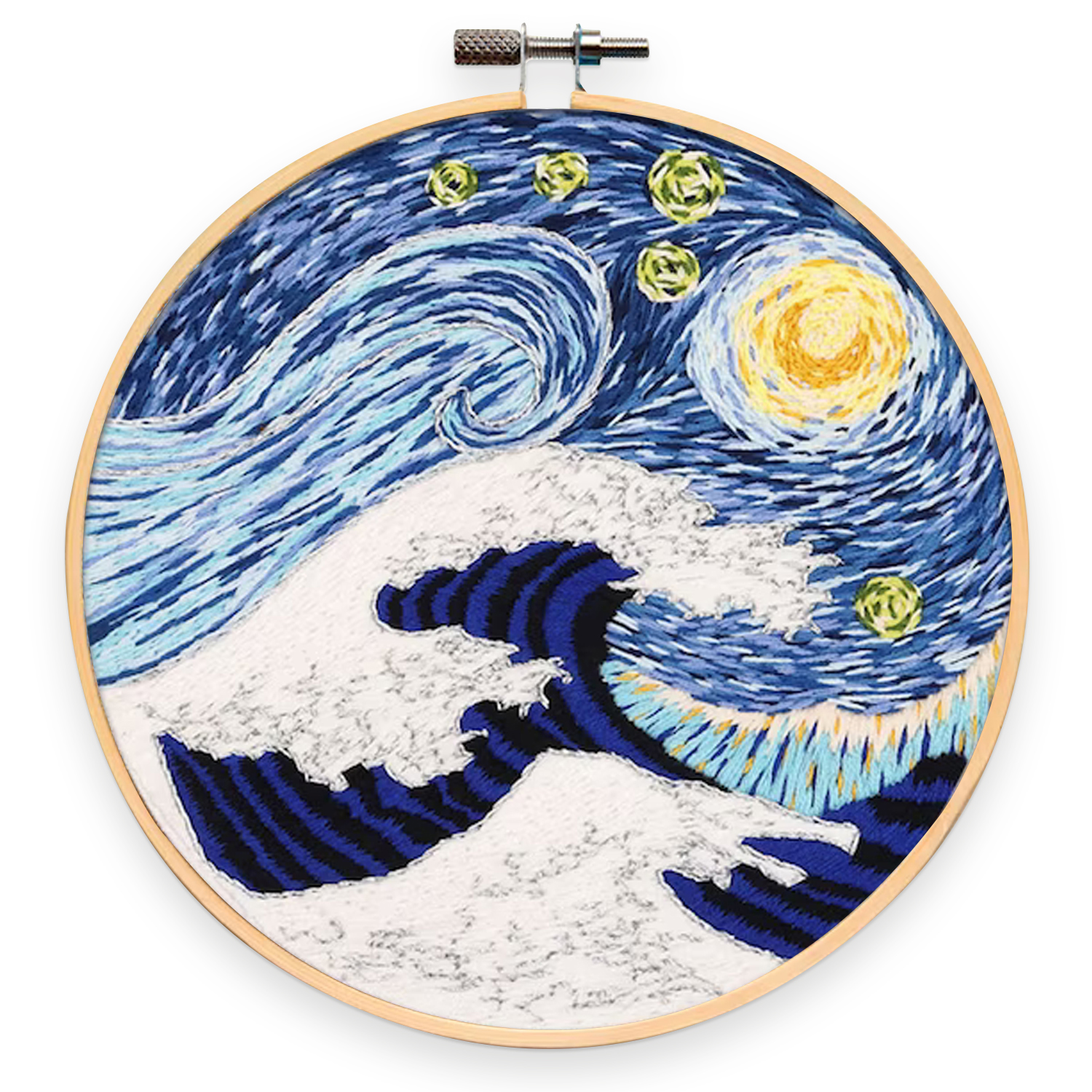 The Starry Night Of Van Gogh Embroidery Kit