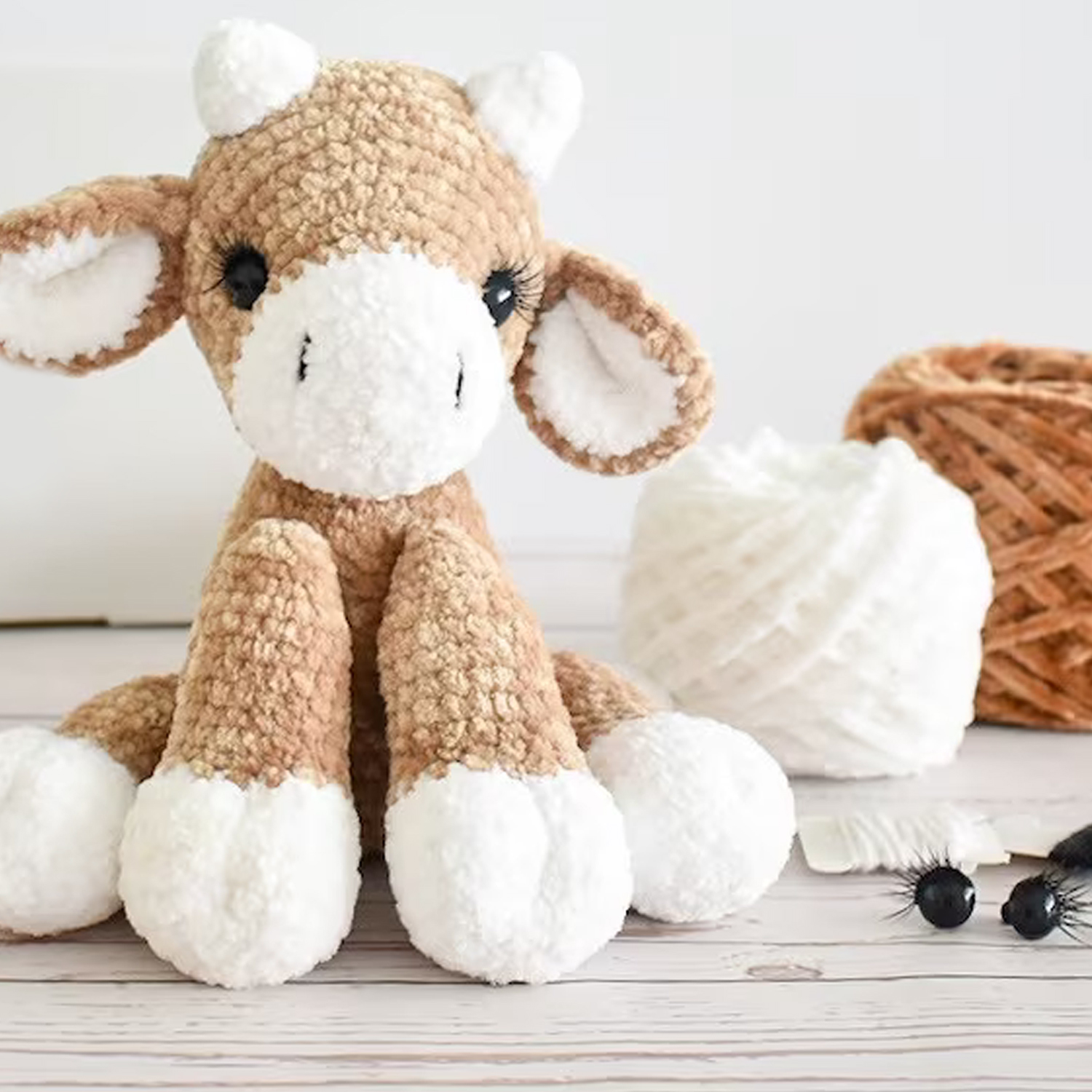 Cute Cow DIY Crochet Kit